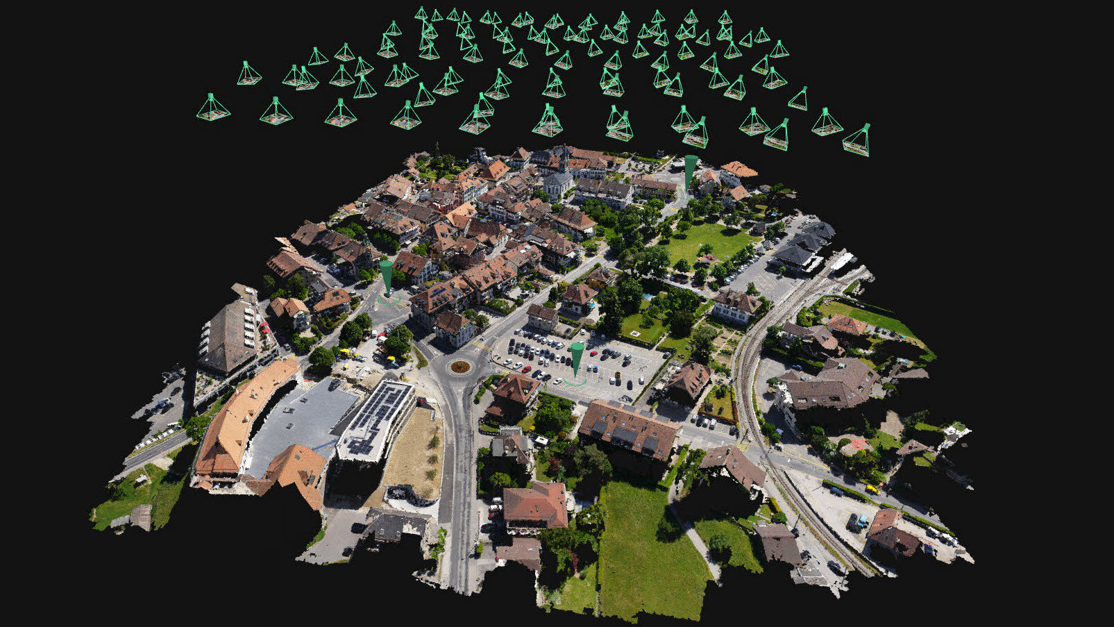 Example projects - real photogrammetry data